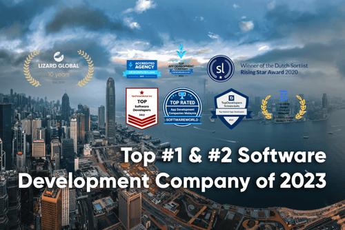 10YLG: Top #1 & #2 Software Development Company of 2023 | LIZARD.global
